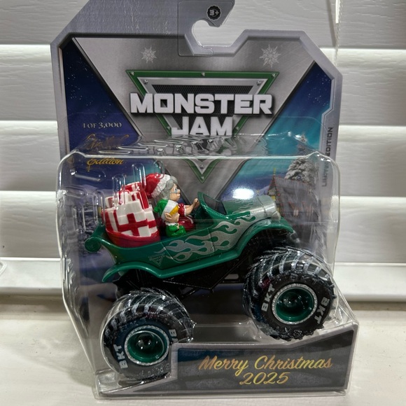 Monster Jam | Toys | Monster Jam Holiday Edition Mrs Claus Monster Jam ...